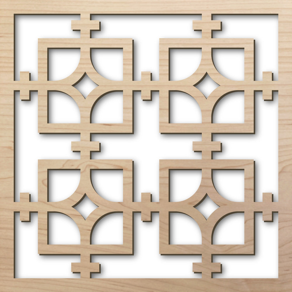 Diamond Grille Pattern Sample – Lightwave Laser Inc