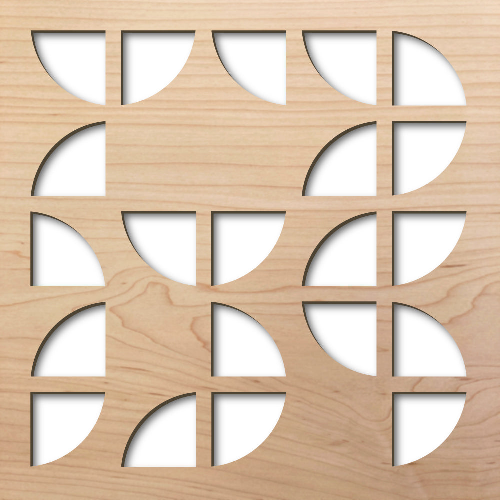 Quarter Round Pattern Sample – Lightwave Laser Inc