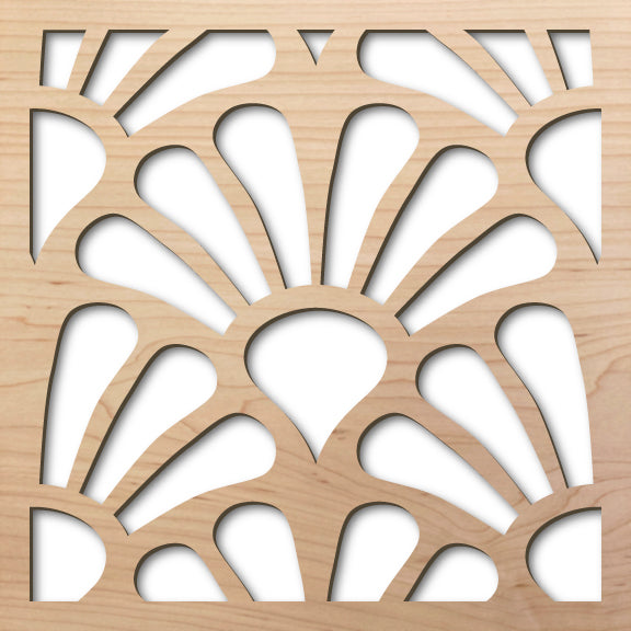 Sunburst Pattern Sample – Lightwave Laser Inc