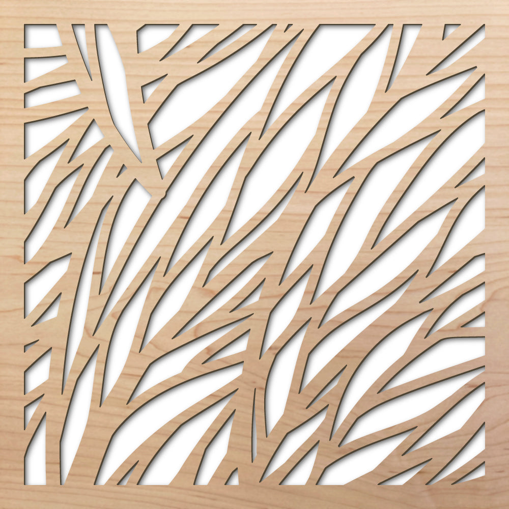 Wavy Leaves Pattern Sample – Lightwave Laser Inc